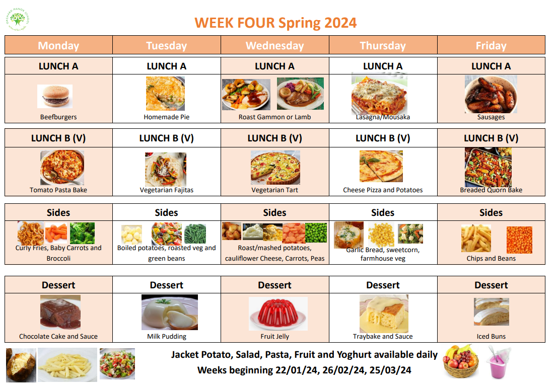 Orchard Manor School - School Meals and Menus